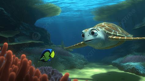 Crush Finding Nemo Scene At Michelle Baldwin Blog