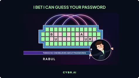 I Bet I Can Guess Your Password