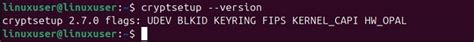 Cryptsetup Command In Unix