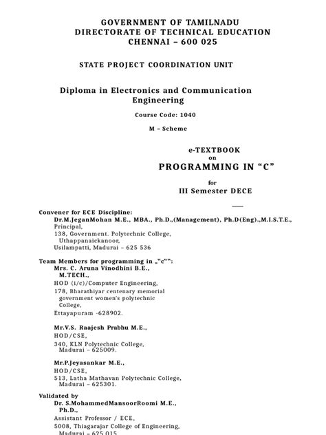 programming in c pdf computer program computers