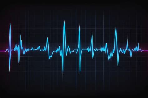 Premium Photo Electrocardiogram Graphic