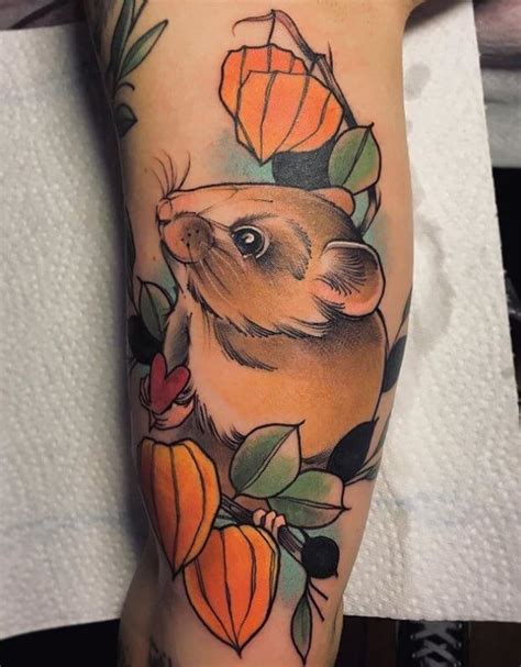 50 Coolest Mouse Tattoo Ideas Petpress Mouse Tattoos Tattoos Rat