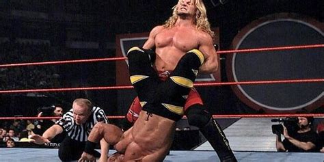 Chris Jericho With The Walls Of Jericho On Chris Benoit Chris Benoit Wrestling Chris Jericho