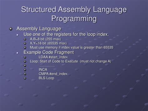 Ppt Assembler Programming Powerpoint Presentation Free Download Id