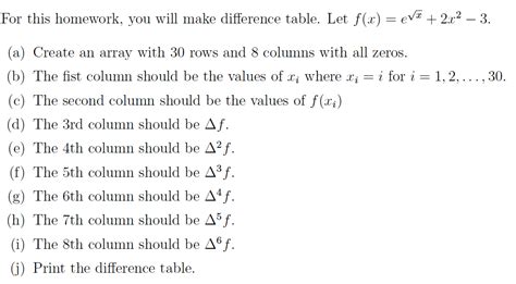 Solved This Is For Octave Gnu Code This Is For A Numerical