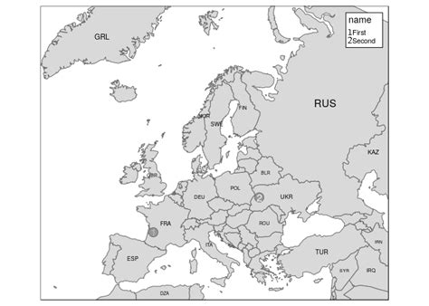 R Adding A Legend To Points In The Tmap Package Geographic Information Systems Stack Exchange