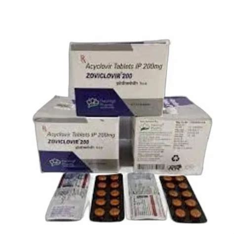Acyclovir 200mg Tab At ₹ 200stripe Mahal Nagpur Id 2853063751230