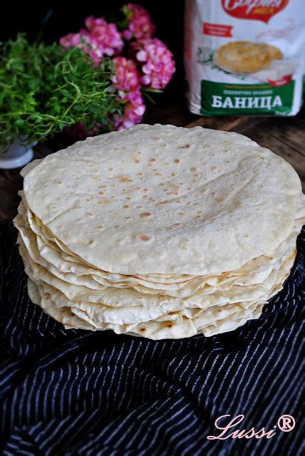 Lussi`s World Of Artcraft Домашни питки за дюнер Pita Arabic Flat