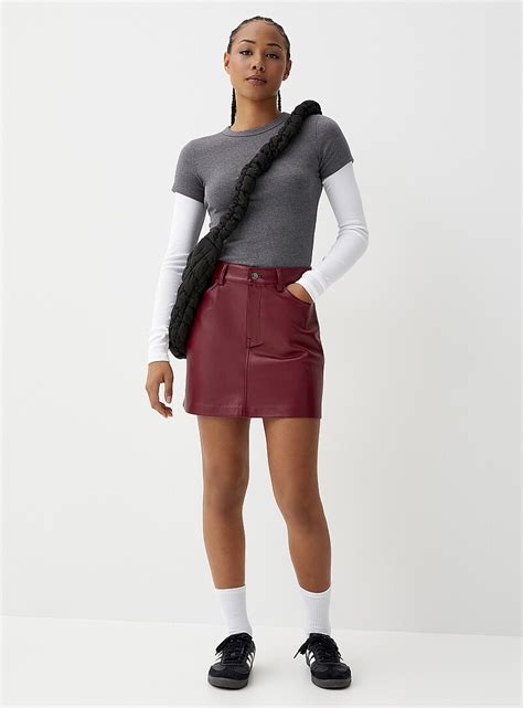 Minijupes Et Jupes Courtes Pour Femme Simons Canada