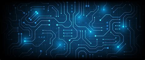 Premium Vector Circuit Hardware Texture Computer Chipset Connection Concept Of Circuit Board