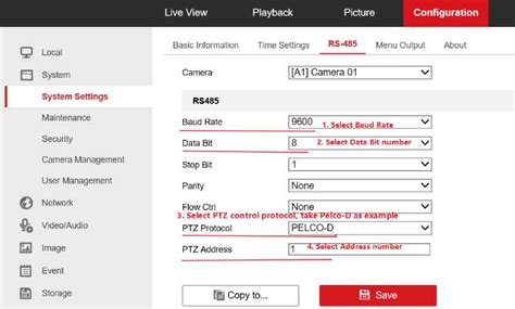 How To Control Analog Speed Dome Dvraidcom How To Control Analog Speed Dome Dvraidcom