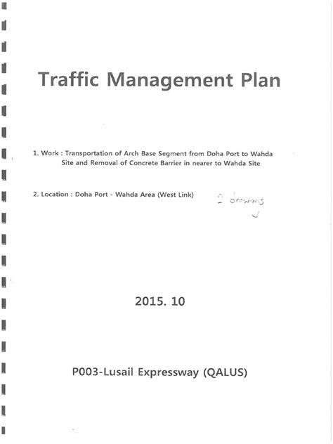 tmp with method statement pdf