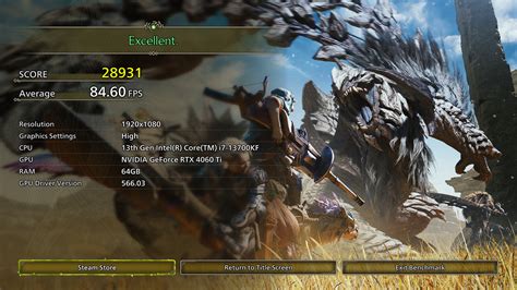 Monster Hunter Wilds Benchmark Live Now Monster Hunter World Dev Tracker Devtrackersgg