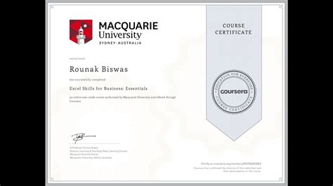 Coursera Excel Skills For Business Essentials All Quizzes Answers And Solutions Youtube