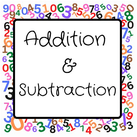 addition and subtraction the teacher support hub