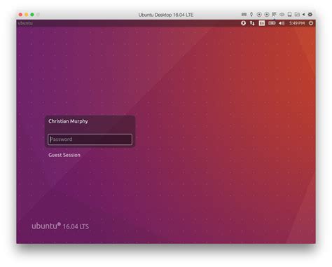 Linux Virtual Machine