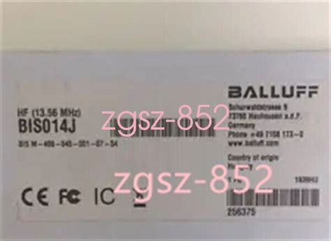 BIS014J BIS M-408-045-001-07-S4 BALLUFF Brand New Fast Shipping DHL or ...
