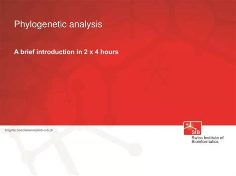 PPT Phylogenetic Analysis PowerPoint Presentation Free Download ID 4561683