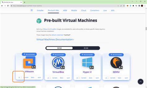 download kali linux and vmware workstation player 48 off