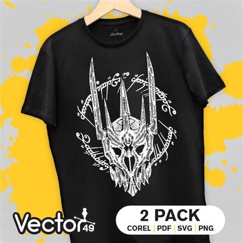 Lord Of The Rings Sauron Eye Sauron Vector Sauron Señor De Etsy México Lord Of The Rings