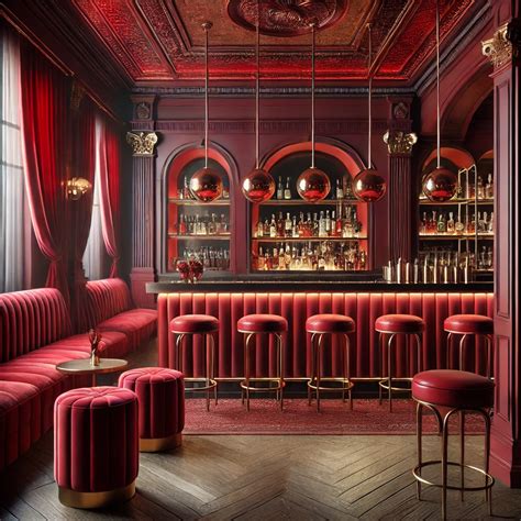 Red Speakeasy Design Crafting Intimate Vintage Inspired Cocktail Spaces In 2025 Speakeasy