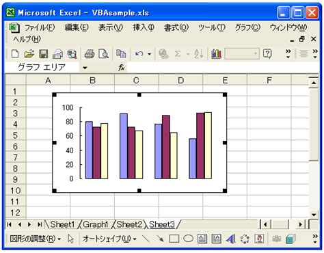 Excel Vba Chartobjectオブジェクトの取得