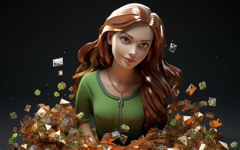 Premium Photo High Poly 3d Polygon Structure