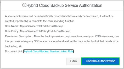 How To Configure Alibaba Cloud Hybrid Backup Recovery To Backup Objects From Oss Buckets