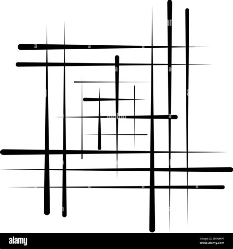 Abstract Grid Mesh Lattice Grating Geometric Element Cellular