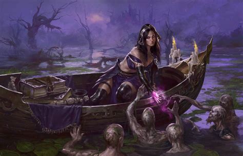 Fantasy Art Magic Magic The Gathering Liliana Vess Wallpapers Hd