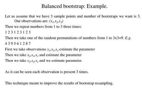 Ppt Resampling Techniques Powerpoint Presentation Free Download Id234127