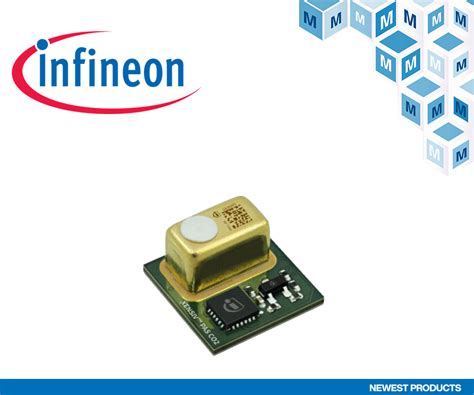 infineon xensiv pas co2 sensor now shipping from mouser