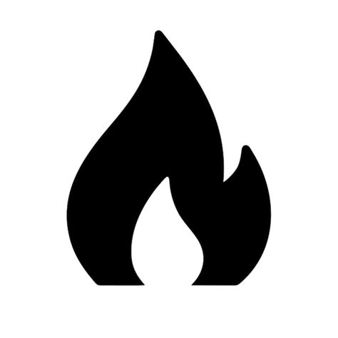 Fire Pictogram Premium Ai Generated Vector