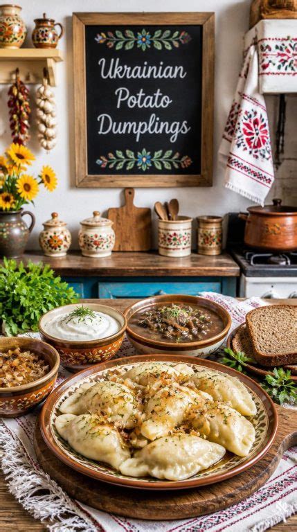 Ukrainian Potato Dumplings Varenyky