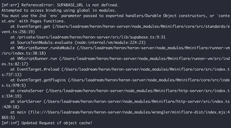 Env Variable Is Not Defined · Issue 1043 · Cloudflareworkers Sdk · Github