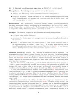 A Simple And Efficient Binary Byzantine Consensus Algorithm Using
