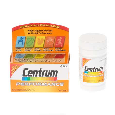 Centrum Performance 60 Tablets Chemist Direct