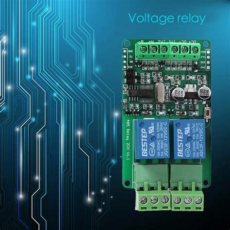 Modbus Rtu 2 Way 12v Relay Module Switch 2 Way Relay Output Rs485 Communication £623 Picclick Uk