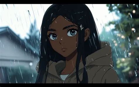 Stunning Black Anime Girl 4k Ultra Hd Wallpaper By Robokoboto