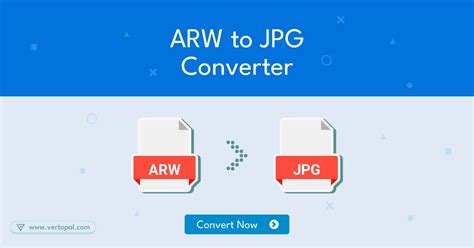Online ARW To Converter Vertopal