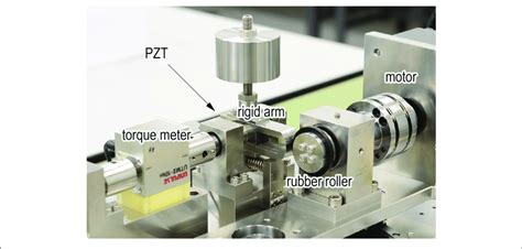 Apparatus Developed For Measuring Dynamic Response Of Rubber In Download Scientific Diagram