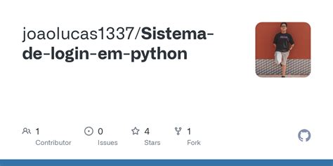 Github Joaolucas1337sistema De Login Em Python