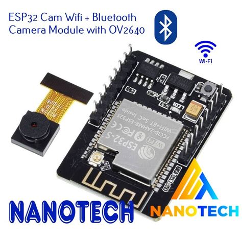 Jual Esp32 Cam Wifi Bluetooth Camera Module With Ov2640 Shopee