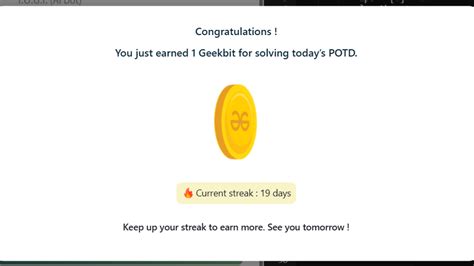 Day 19 At Gfg 160 160 Days Of Problem Solving