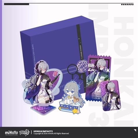 Sept Release Bronya Zaychik Silverwing N Ex Birthday Box Set Honkai Impact Rd