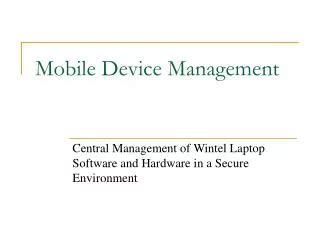 PPT Mobile Device Management Solutions Tvgtech Com PowerPoint Presentation ID 13201988