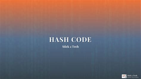 Hash Code