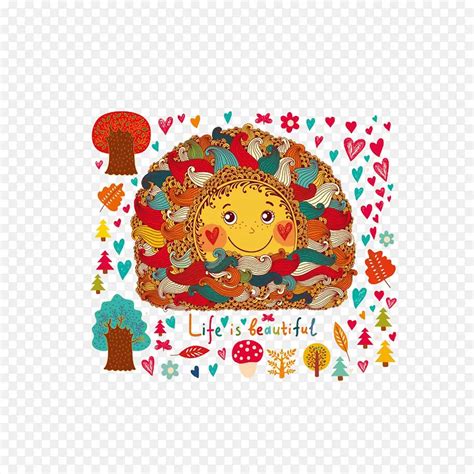 手绘卡通太阳png图片素材下载 图片编号10536093 Png素材网