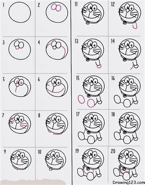 doraemon sketch draw a doraemon sketch in one minute 41 off