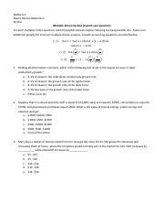 Comprehensive Review Of Macroeconomics For Midterm Course Hero